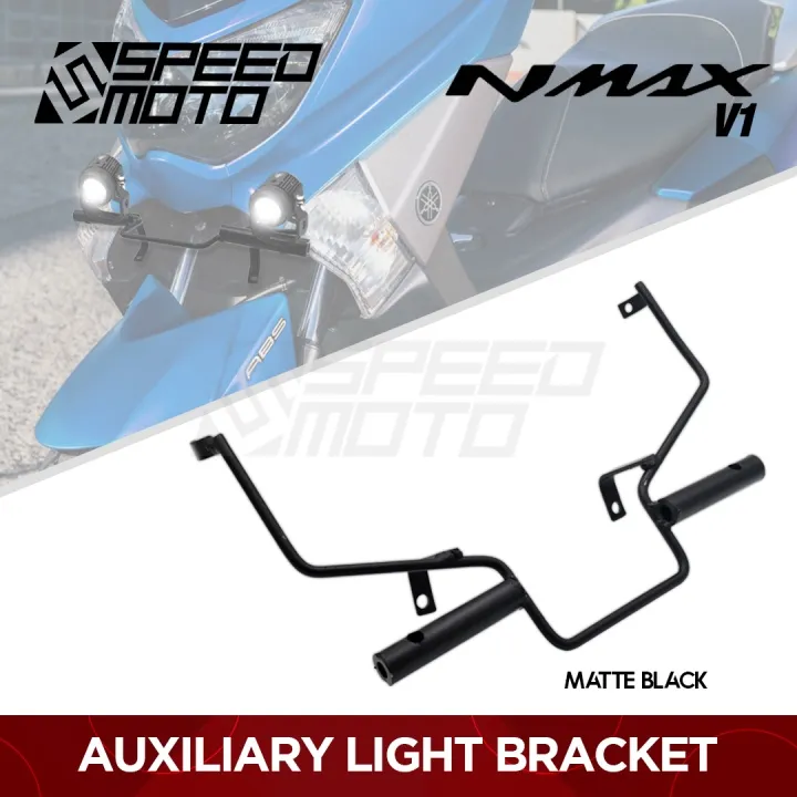 YAMAHA NMAX V1 AUXILLARY LIGHT BRACKET / LED BRACKET HOLDER FOR NMAX ...