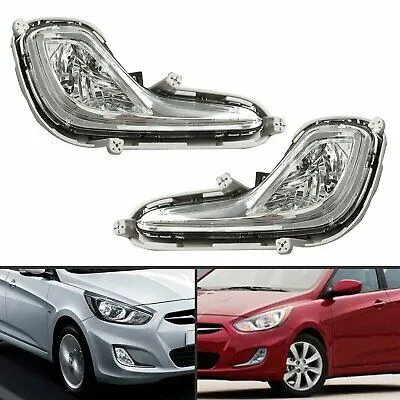 Huiyisunny fog lamp Front Bumper light Fog Light Clear Lens For Hyunda ...