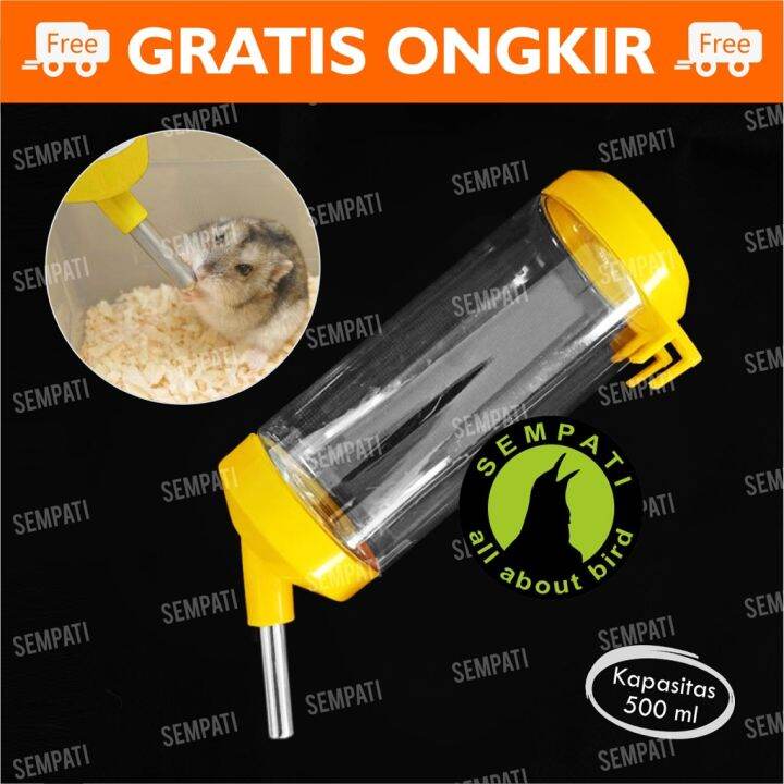Botol Minum Hamster Jumbo 500 Ml Tempat Air Minum Gantung Hamster ...