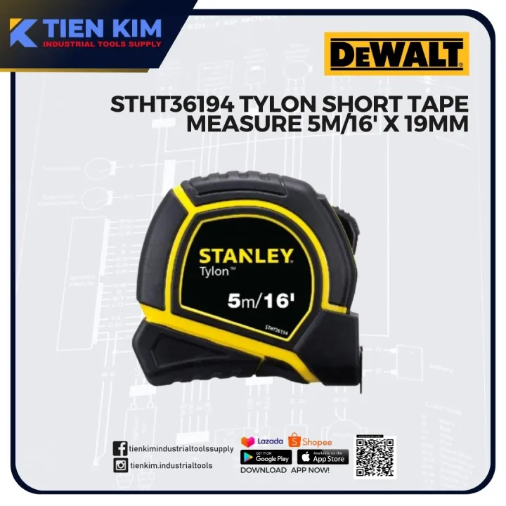 STANLEY 30696-8/36194 TAPE MEASURE TYLON 5M | Lazada PH