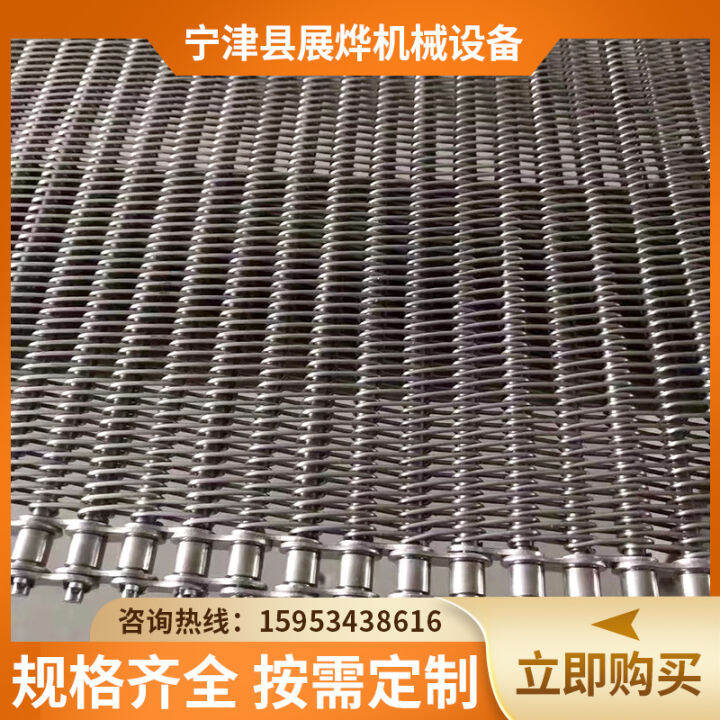 Stainless steel mesh belt conveyor belt tunnel furnace drying line high ...