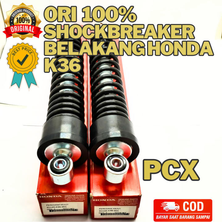 ORI 100% SHOCKBREAKER BELAKANG HONDA PCX 150 K36 KUALITAS ASLI ORIGINAL HONDA AHM PRESISI ...