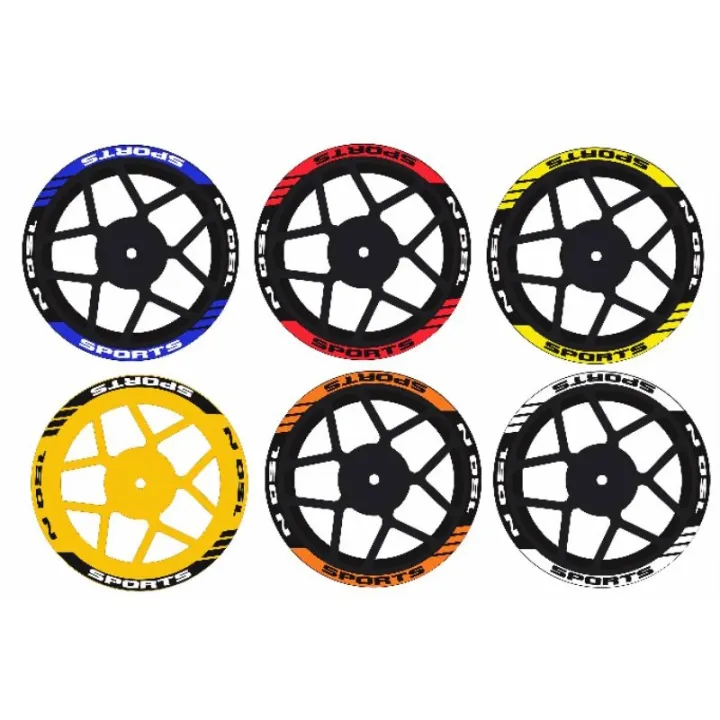 MOTORSTAR ER150N LOOKS NMAX MAGS STICKER DECALS SET REAR AND FRONT ...