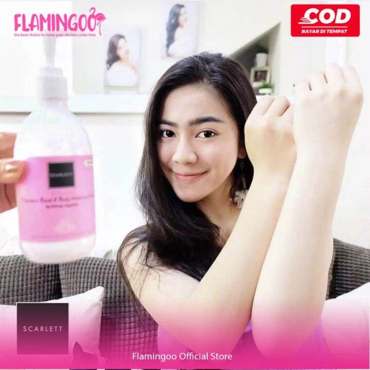 Scarlett Body Lotion Merawat Kulit Badan Scarlet Whitening Perawatan ...