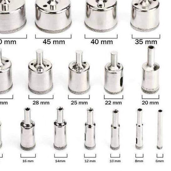 MATA BOR KACA / KERAMIK DIAMOND GLASS PREMIUM 16 - 100 MM | Lazada ...