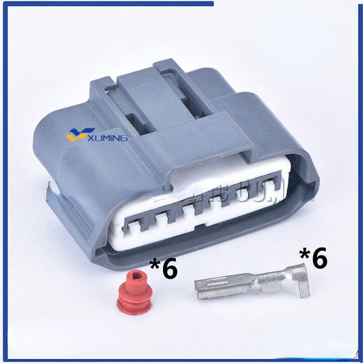 Xuming 1 Set 6 Pin （female）6189-0784 Waterproof Connector Motorcycle ...