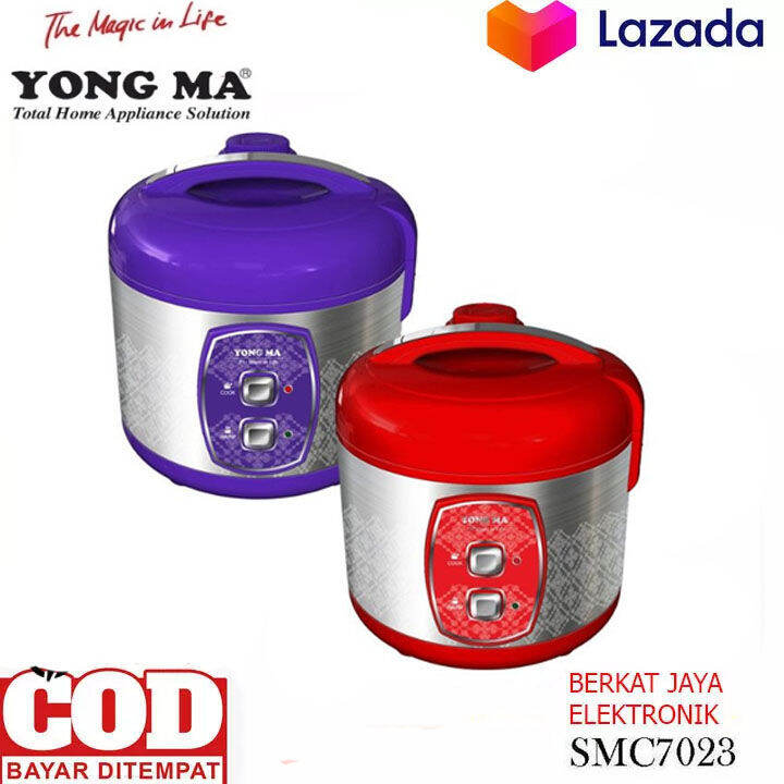 HARGA PROMO!! MAGIC COM YONGMA SMC-7023 - RICE COOKER YONGMA SMC 7023 - YMC 702 2L 100% ORIGINAL ...