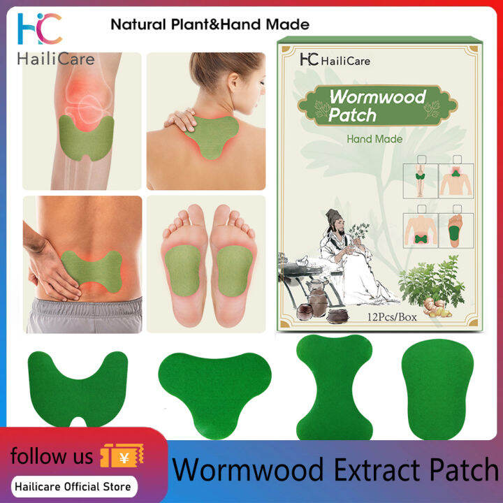 Hailicare Wormwood Patch Knee Stickers Self-heating Ginger Heating Foot Paste Lumbar Spine ...