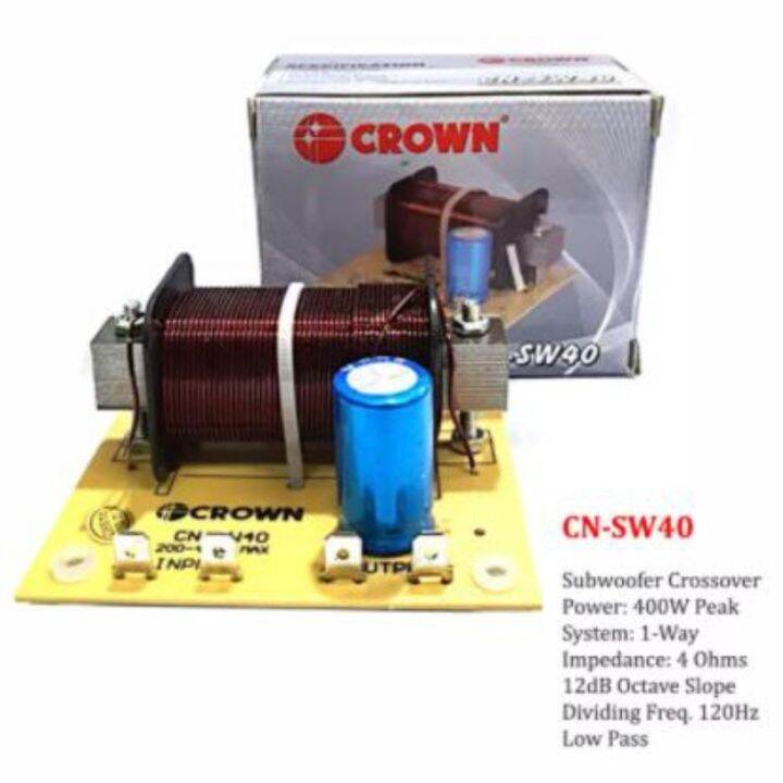 Crown CN-SW-40 Subwoofer Dividing Network | Lazada PH