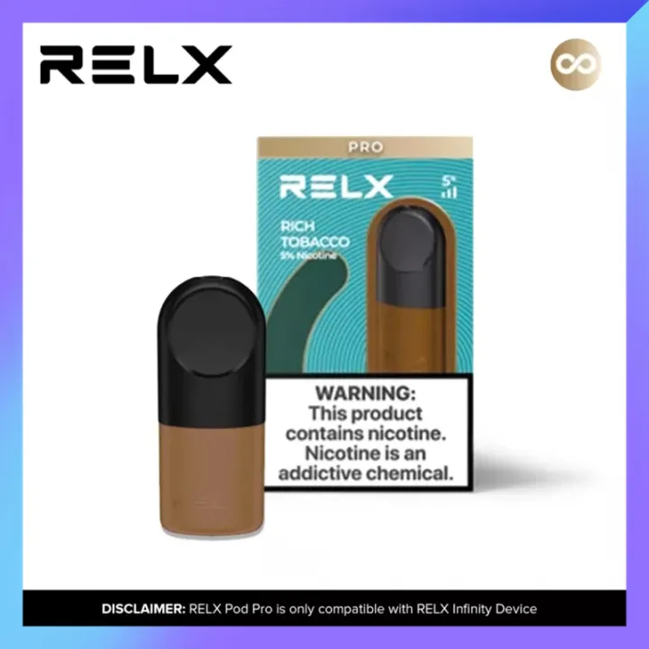 RELX INFINITY FLAVOUR BUNDLE Pods Rich Tobacco | Lazada PH