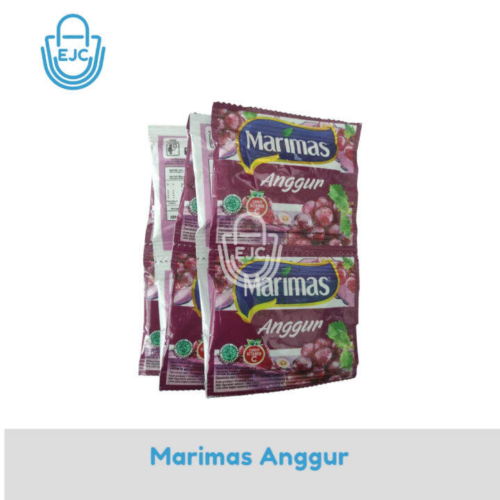 [BALE] MARIMAS RENCENG / MINUMAN SERBUK INSTAN ANEKA RASA BUAH | Lazada ...
