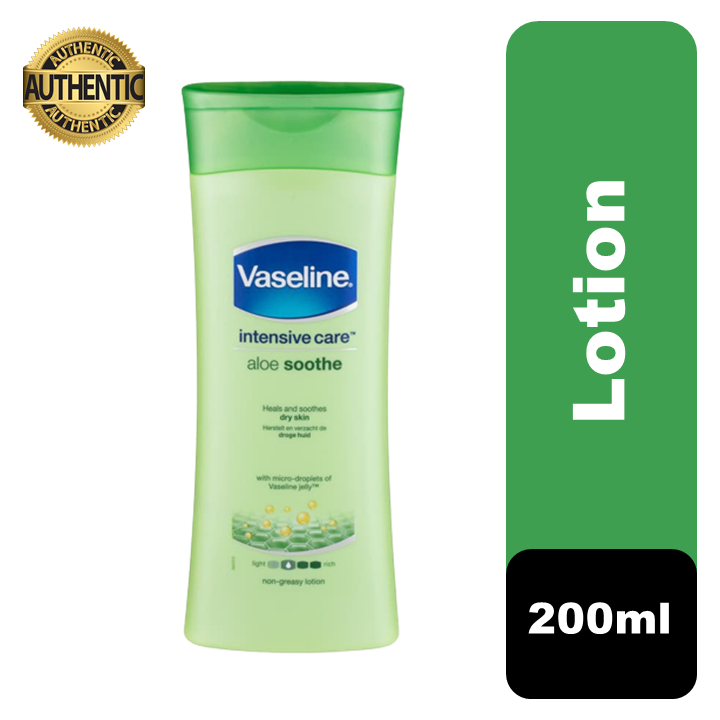 Vaseline Intensive Care Aloe Soothe Lotion 200ml | Lazada PH