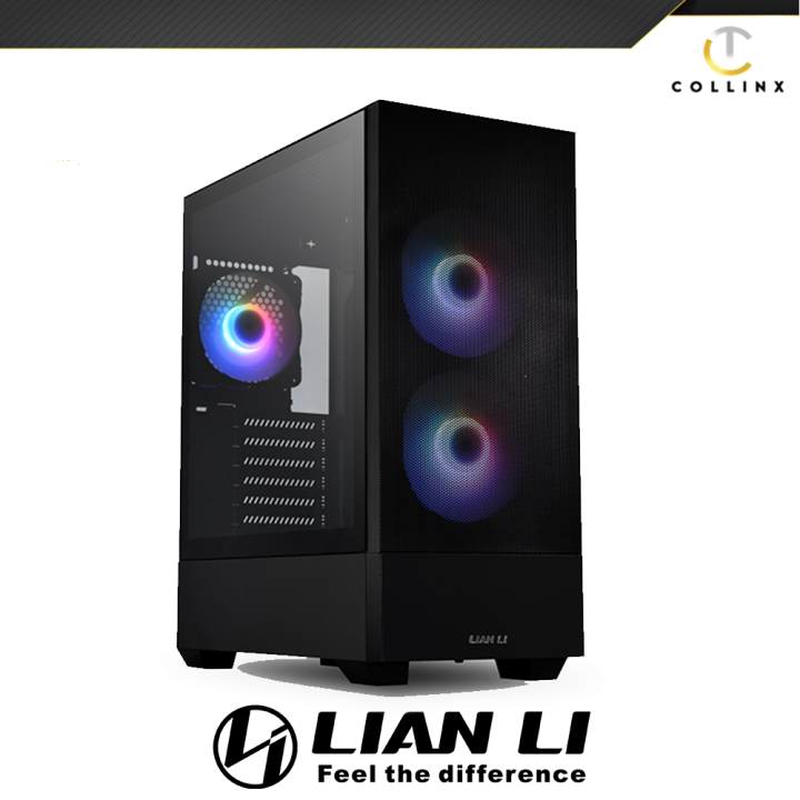 LianLi Lancool 205 Mesh Black Case with Type C | Standard Case with ...
