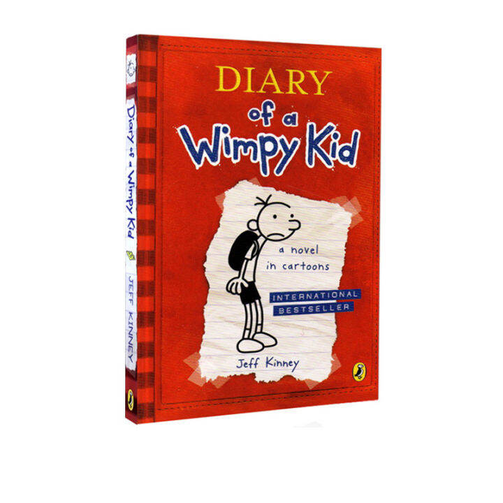 Children's diary #1 diary of a Wimpy Kid English original novel ...