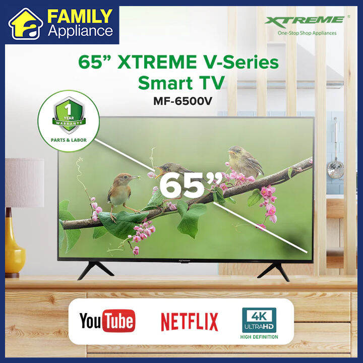 XTREME 65'' V Series Smart TV MF-6500V | Lazada PH