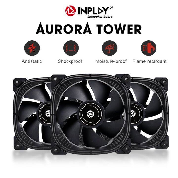 INPLAY ARGB Fan 120MM Cooling Fan Computer PC Case Fans Quiet High ...