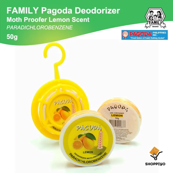 Family Pagoda Deodorizer Moth Proofer Paradichlorobenzene with ...