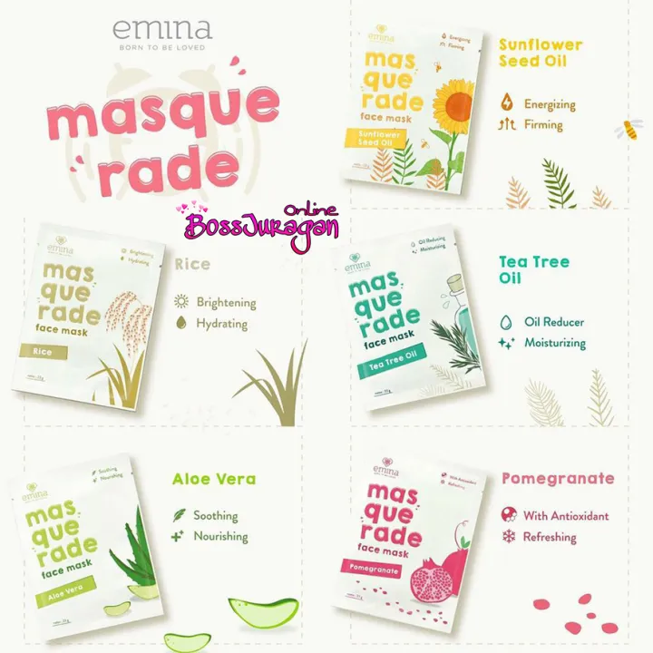 EMINA Masquerade Face Mask 23g | Lazada Indonesia