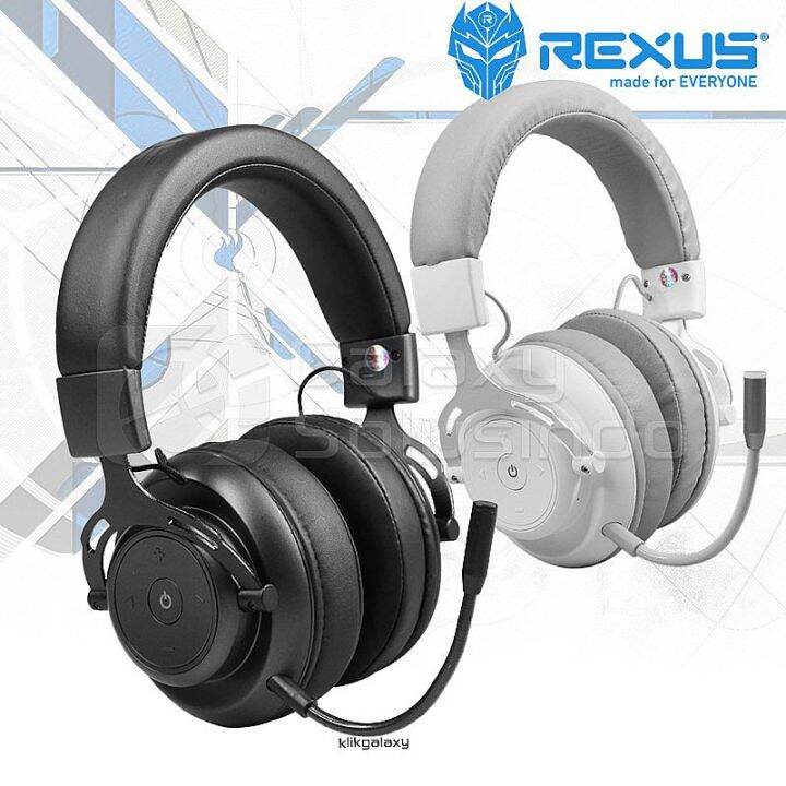 REXUS THUNDERVOX Stream HX28 Bluetooth Gaming Headset | Lazada Indonesia
