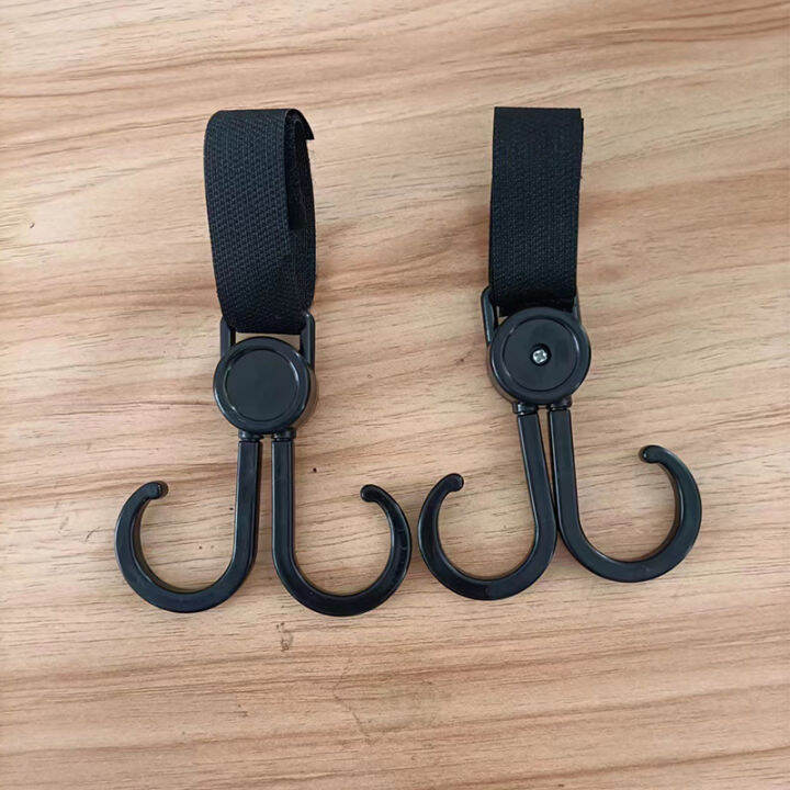 รถเข็นเด็ก Hooks Pram หมุน 360 กระเป๋าผ้าอ้อมแขวนเด็กทารกกิจกรรมเกียร์ ...