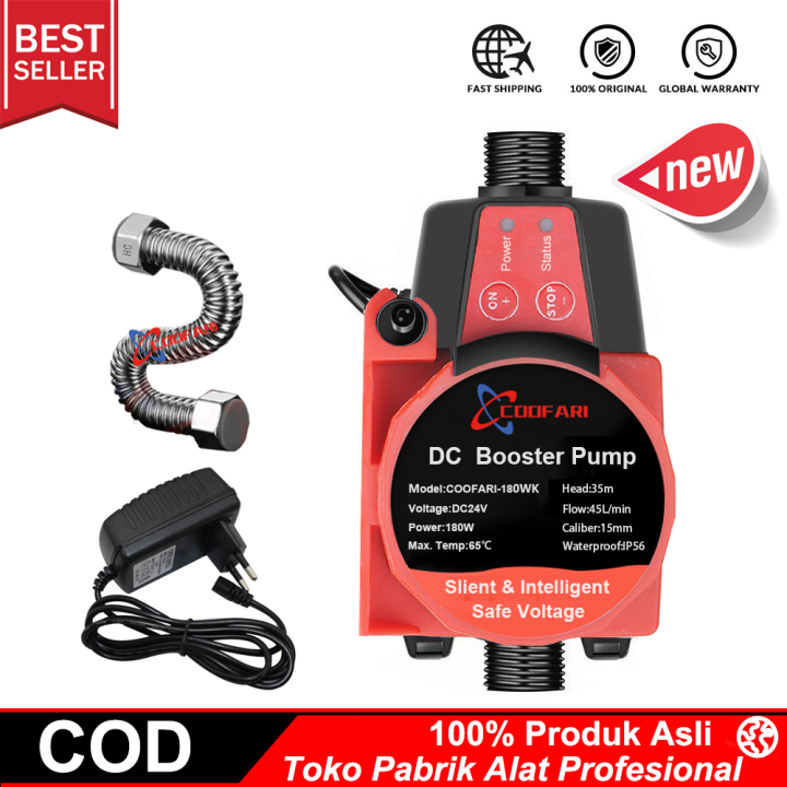 COOFARI Auto Booster Pump / Pompa Pendorong Air Mini Otomatis 100W 120W ...