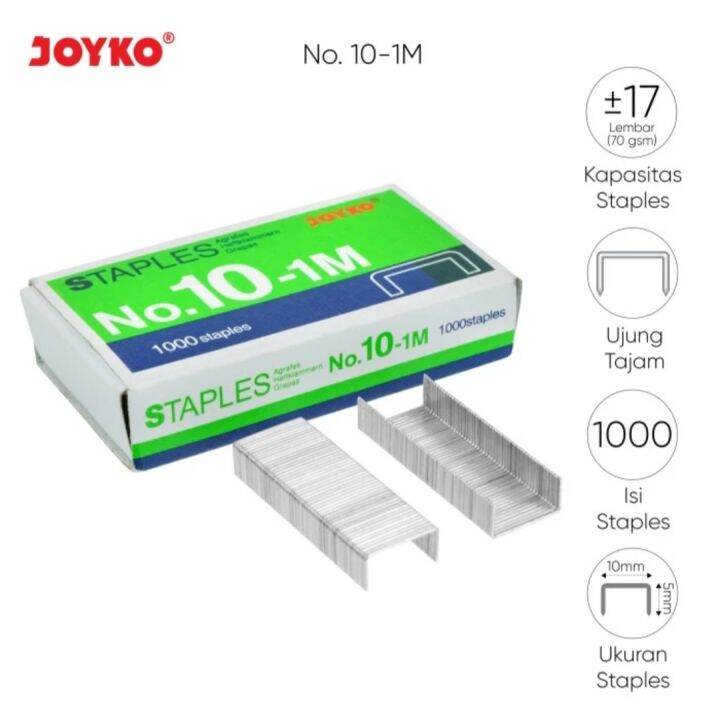 Isi Stapler Refill Stapler Joyko No.10-1M | Lazada Indonesia