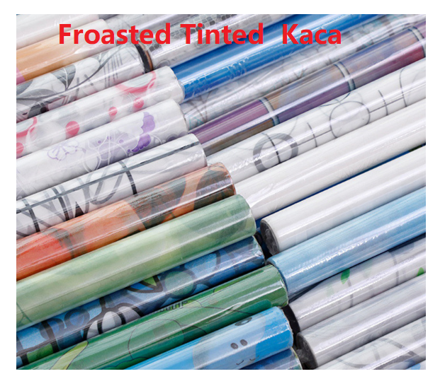 Nako Tingkap 45cm DIY Can Do Privacy Window Tinted White Flowers ...