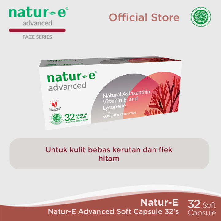 Natur-E Advanced 32s Soft Capsule suplemen / vitamin / vitamine ...