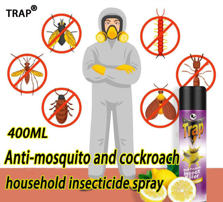 TRAP lemon flavor insect killer spray Sweep all kinds of reptiles ...