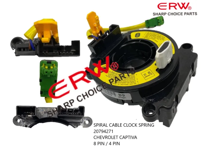 SPIRAL CABLE CLOCK SPRING ( 20794271 ) CHEVROLET CAPTIVA '06-'11 GAS ...