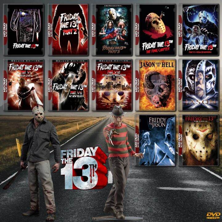Friday the 13th Collection ศุกร์ 13 ฝันหวาน DVD Master พากย์ไทย ...