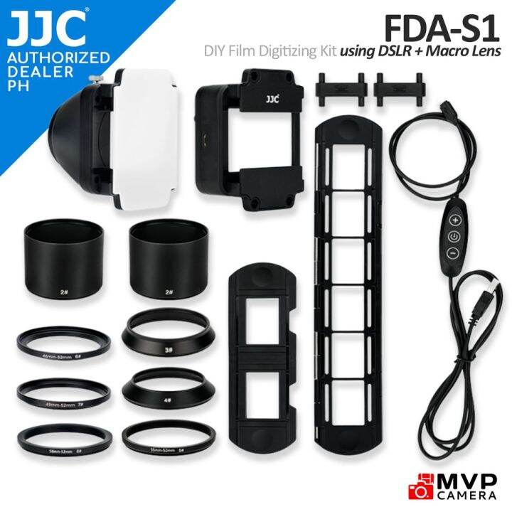 JJC FDA-S1 135 35mm Negative Film Slide DIY Scanning Digitizing Adapter ...