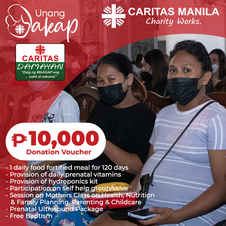 Caritas Manila Unang Yakap Program - Php 10,000 | Lazada PH