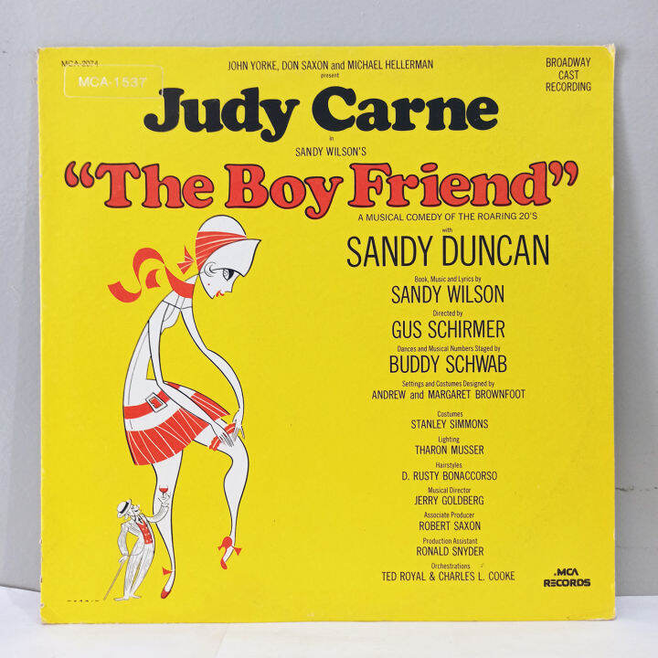 Sandy Wilson, Judy Carne - The Boy Friend (Broadway Cast Recording ...