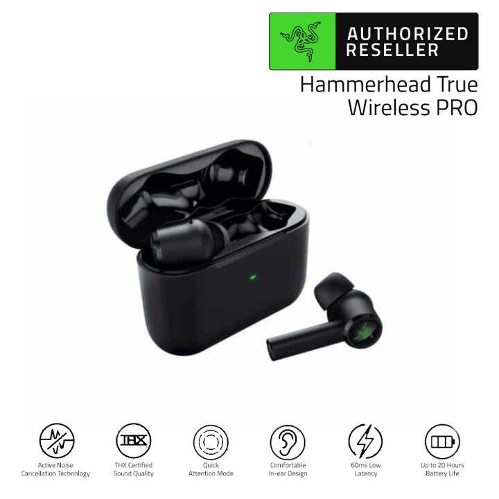 Razer Hammerhead True Wireless Pro Bluetooth THX Certified True ...