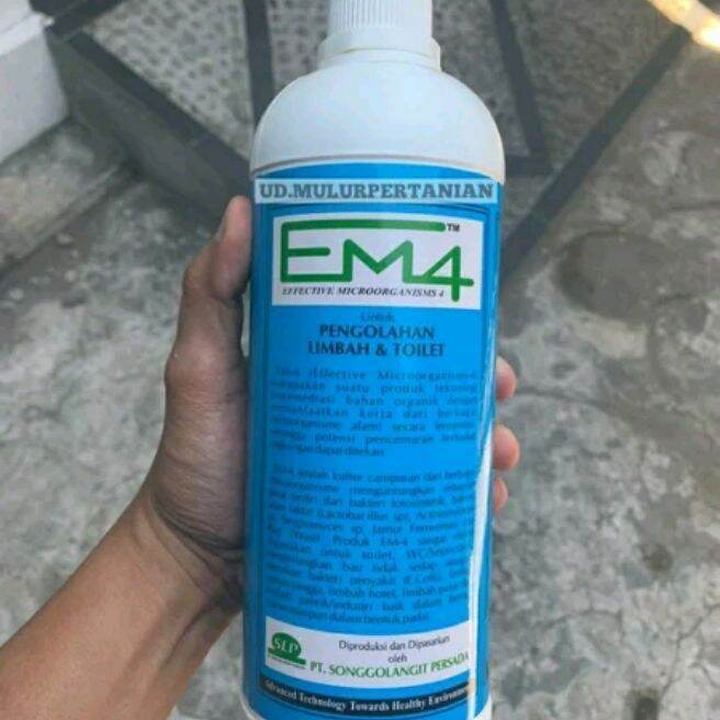 EM4 Effective Microorganism 4 Untuk pengolahan limbah & toilet isi ...