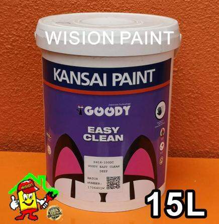 MULTI COLOUR / 15L / KANSAI PAINT EASY CLEAN GLOSSY INTERIOR WALL PAINT ...