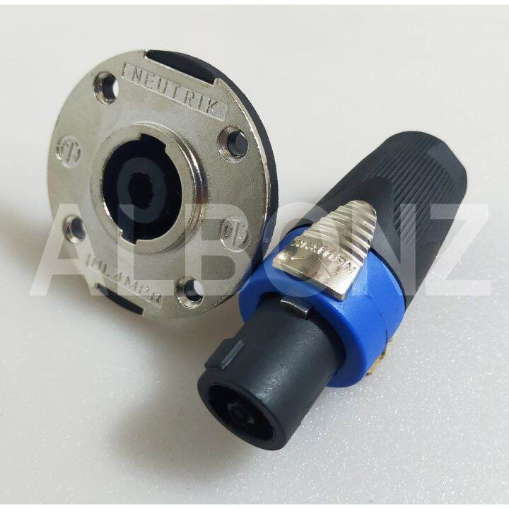 Speakon Speaker Cable Connector Male and Female NL4FX & NL4MPR | Lazada PH