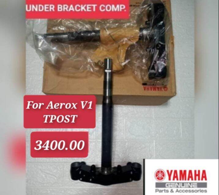UNDER BRACKET TPOST FOR AEROX V1 YAMAHA GENUINE PARTS | Lazada PH
