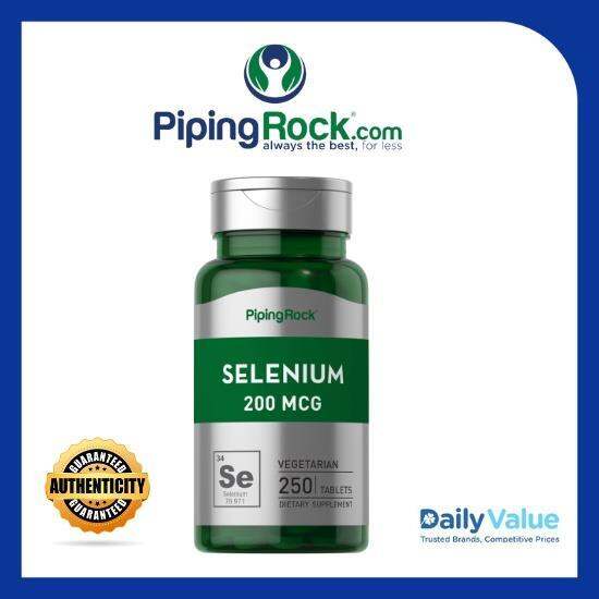 Pipingrock Selenium 200 mcg 250 Tablets | Lazada PH