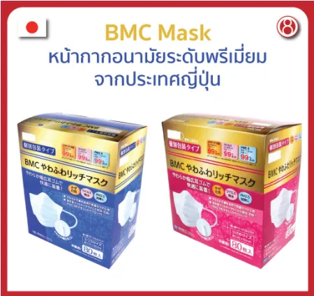 Soft Rich Mask หน้ากากอนามัยระดับพรีเมี่ยมจากประเทศญี่ปุ่น | Lazada.co.th