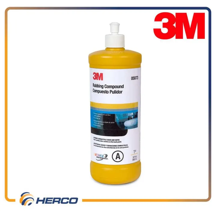 3M Rubbing Compound 1 Quart 946mL PN05973 | Lazada PH
