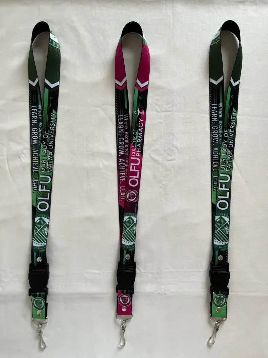 OLFU OUR LADY OF FATIMA UNIVERSITY ID LACE LANYARD SLING ID HOLDER ...
