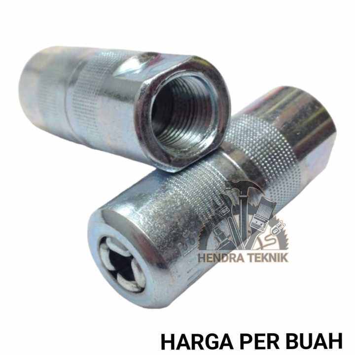 Kepala selang grease gun coupler pompa gemuk high pressure sambungan ...