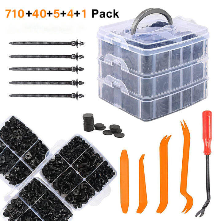 【ลดราคา】Bumper Retainer 800 Pcs ประตูรถแผงการ์ดคลิปตัดกันชนตัวยึดชนิด ...