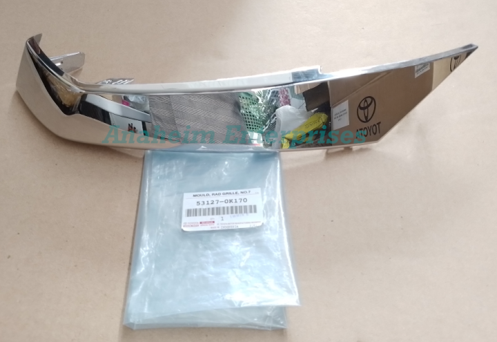 Toyota Fortuner 2016 - 2020 Moulding Radiator Grille RH - 53127- 0K170 ...