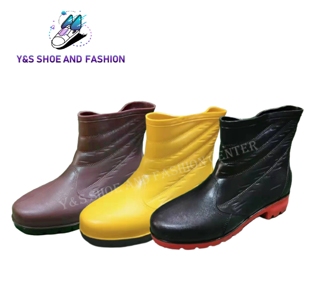 Cap Gajah Low-cut Rubber Rainboots | Kasut Boot Getah 3-333S | Lazada