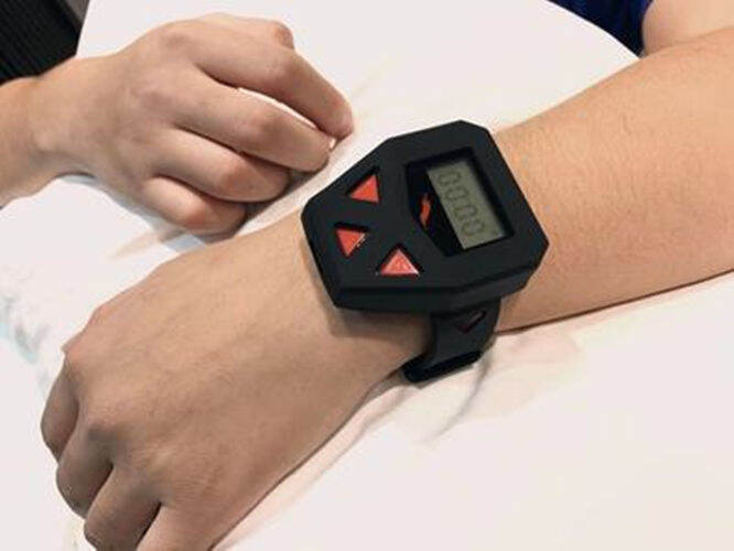 Rechargeable Bracelet Electric Shock Current Smart Alarm Clock | Lazada PH