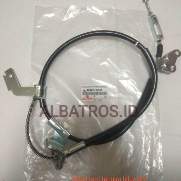 kabel rem tangan hilux vigo kanan cable hand brake hilux vigo rh kanan ...