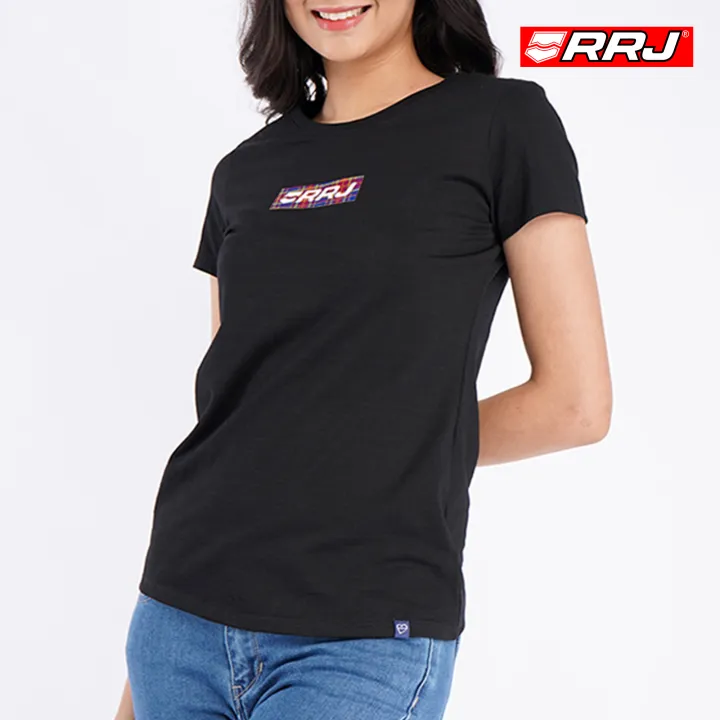 RRJ Ladie's Basic Tees Regular Fit 18050 (Black) | Lazada PH
